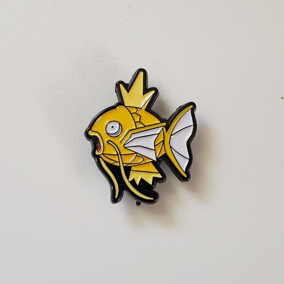 Jewelry | 215 Golden Magikarp Pin | Poshmark